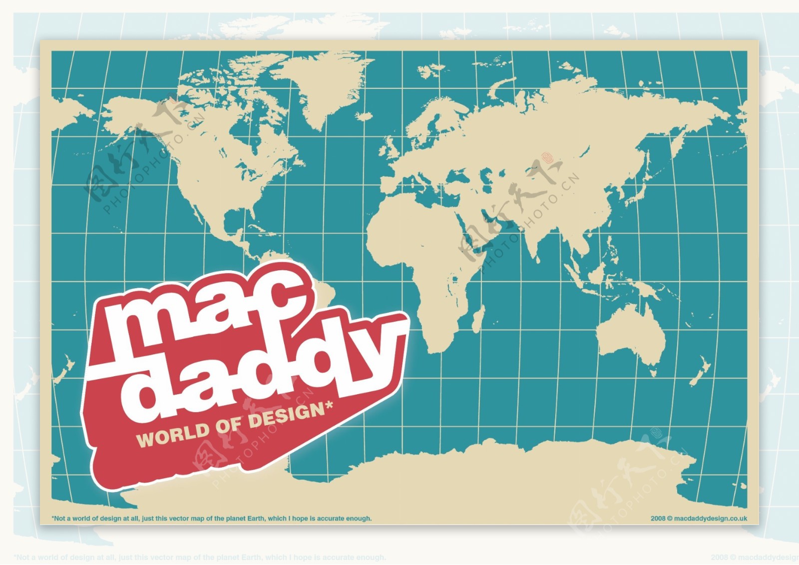 复古的世界地图矢量图片素材-编号03515709-图行天下