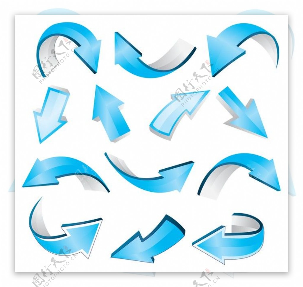 箭头矢量图图片素材-编号03660029-图行天下