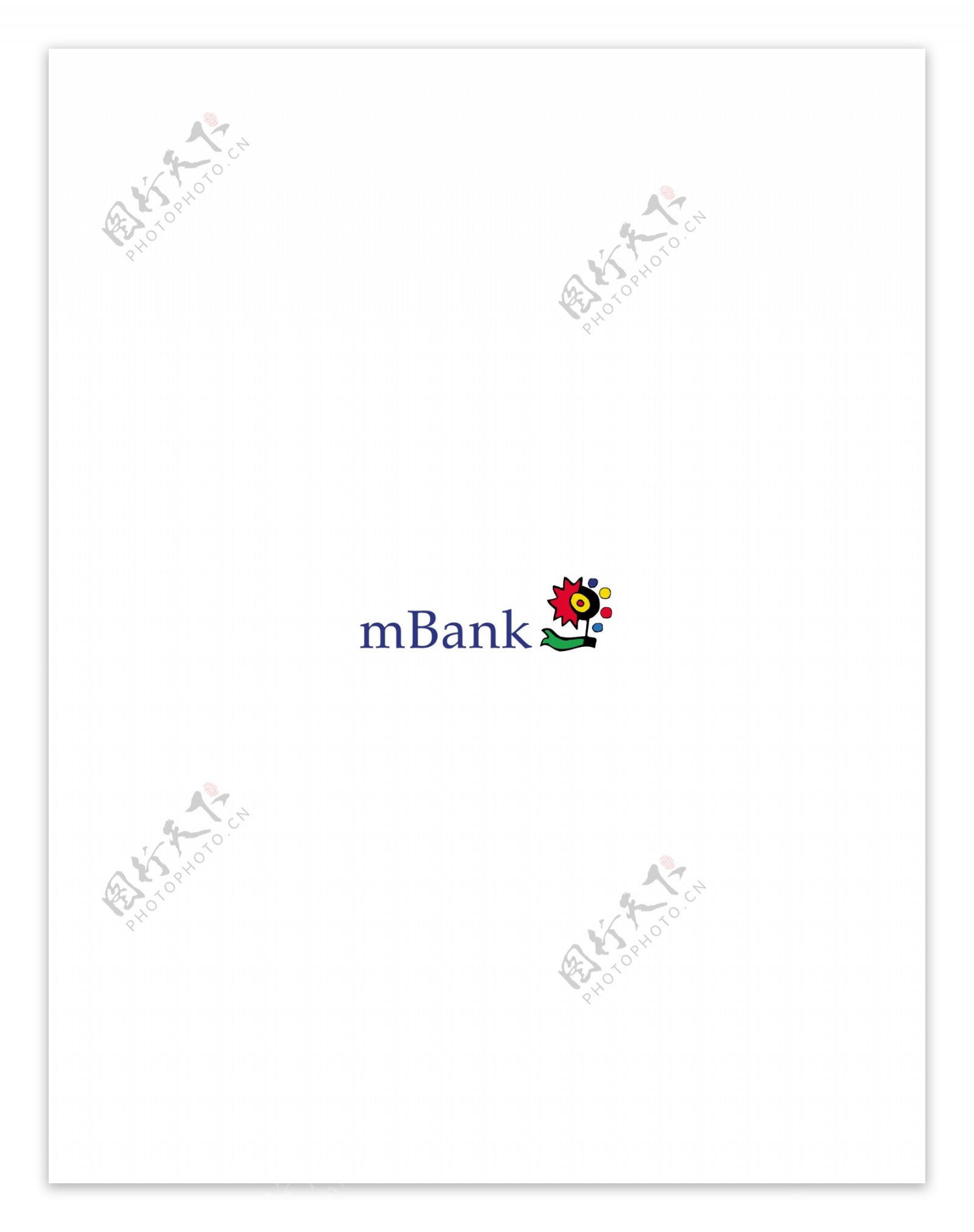 mBanklogo设计欣赏mBank信贷机构LOGO下载标志设计欣赏图片素材-编号04182299-图行天下