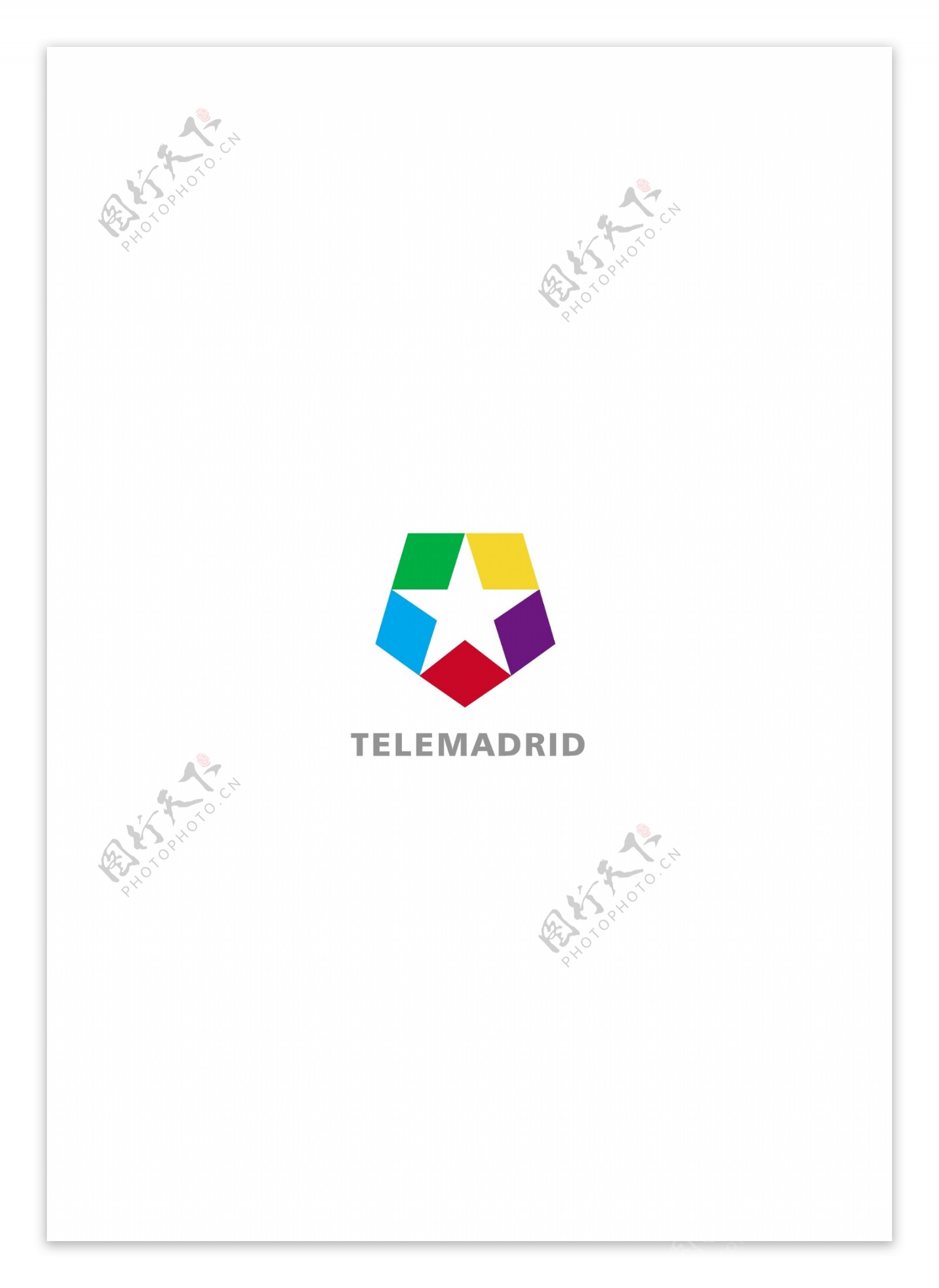 Telemadridlogo设计欣赏Telemadrid电视LOGO下载标志设计欣赏图片素材-编号04184359-图行天下