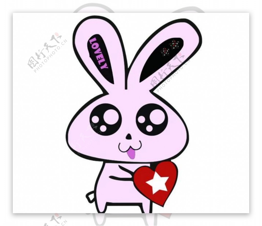 卡通兔子图片素材-编号05611539-图行天下