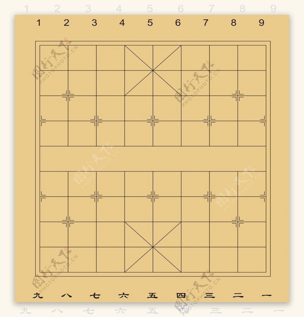 棋盘矢量图片素材-编号06860719-图行天下