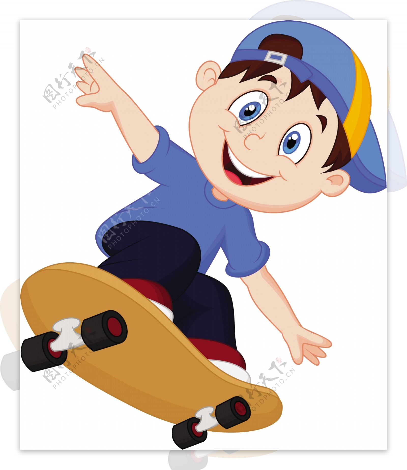 卡通男孩图片素材-编号07895399-图行天下