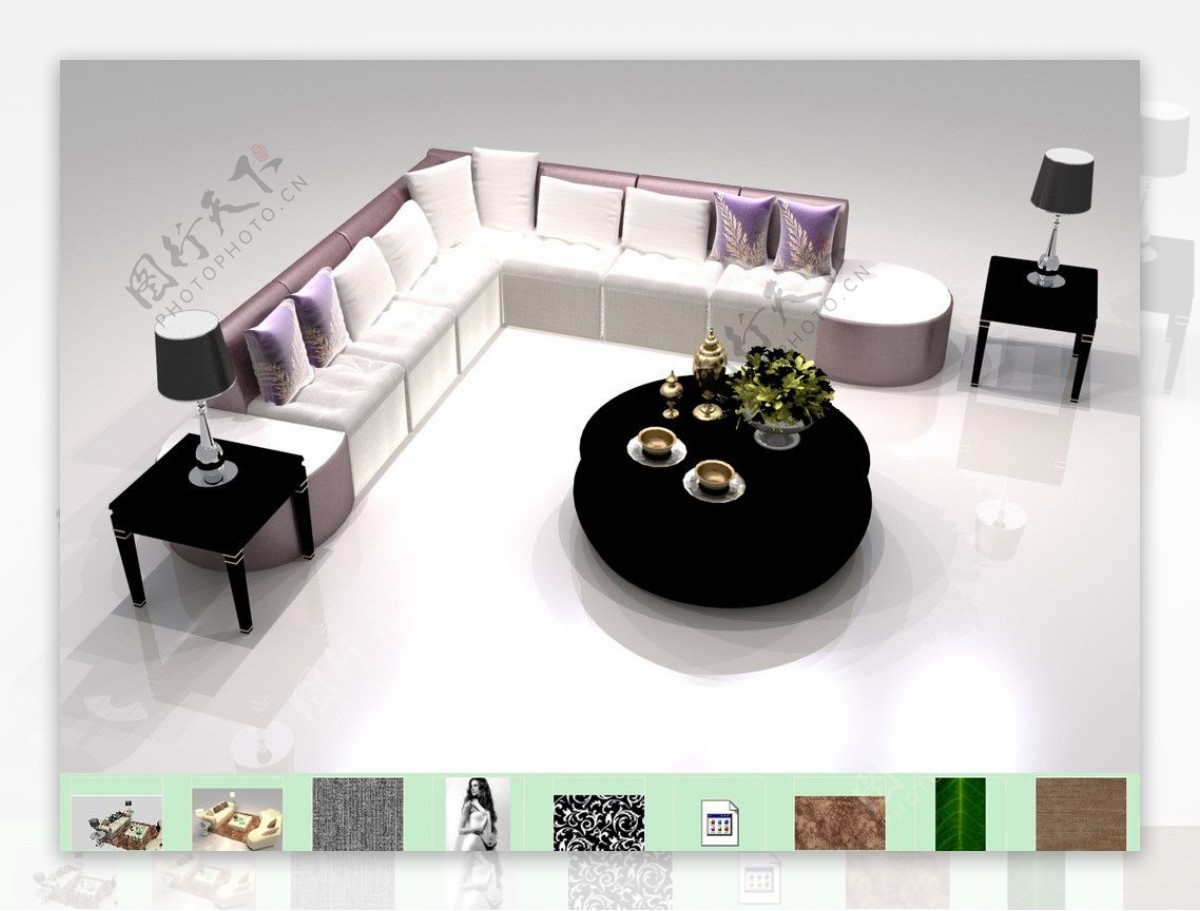 简约生活沙发MAX图片素材-编号10204069-图行天下
