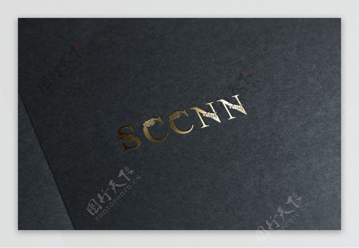 烫金LOGO应用PSD智能模板图片素材-编号11640529-图行天下