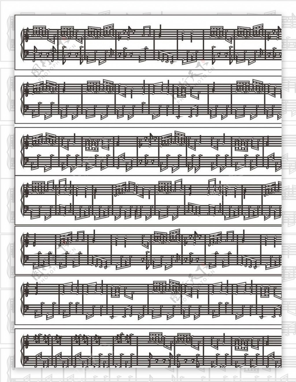 时尚底纹图案图片素材-编号12647589-图行天下