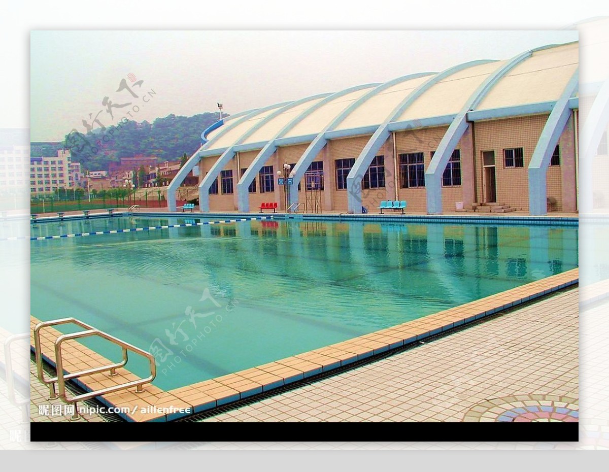 露天游泳池图片素材-编号12711219-图行天下