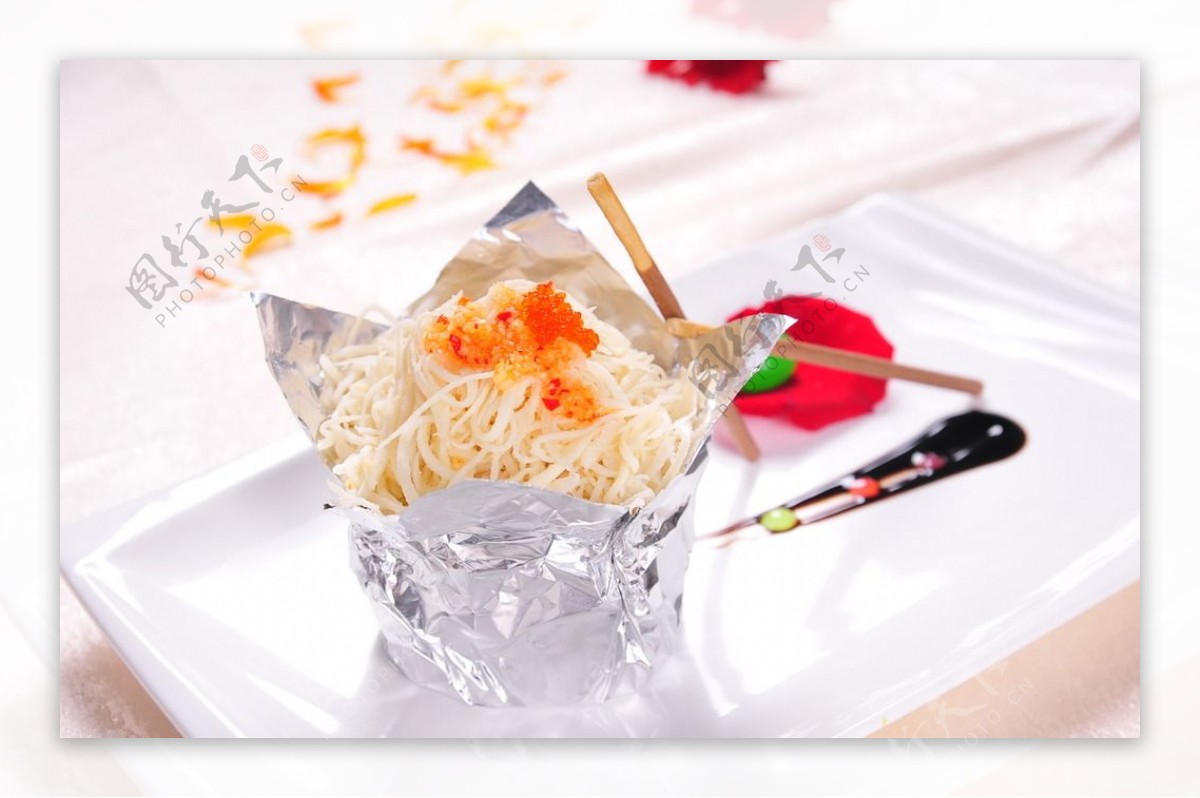 鱼籽拌茭白图片素材-编号13104889-图行天下