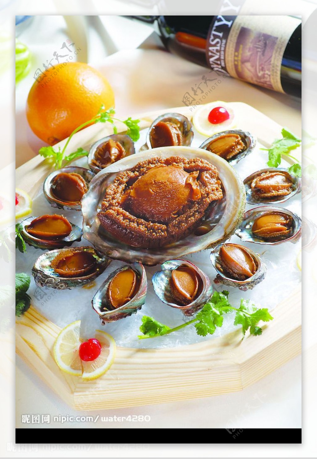 冰镇大鲜鲍图片素材-编号13629579-图行天下