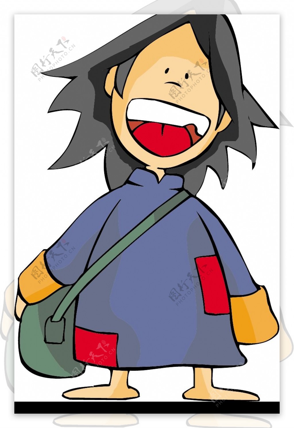 幽默插画0123图片素材-编号20873079-图行天下