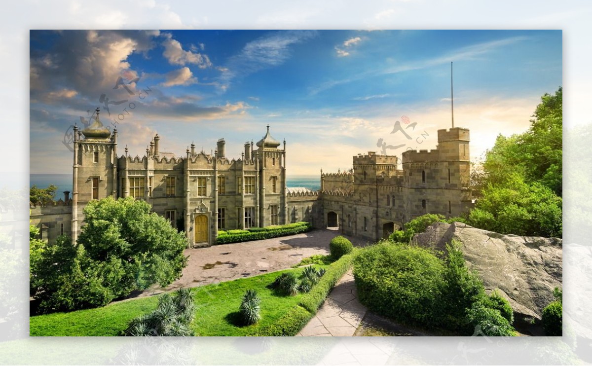 城堡图片素材-编号22953509-图行天下