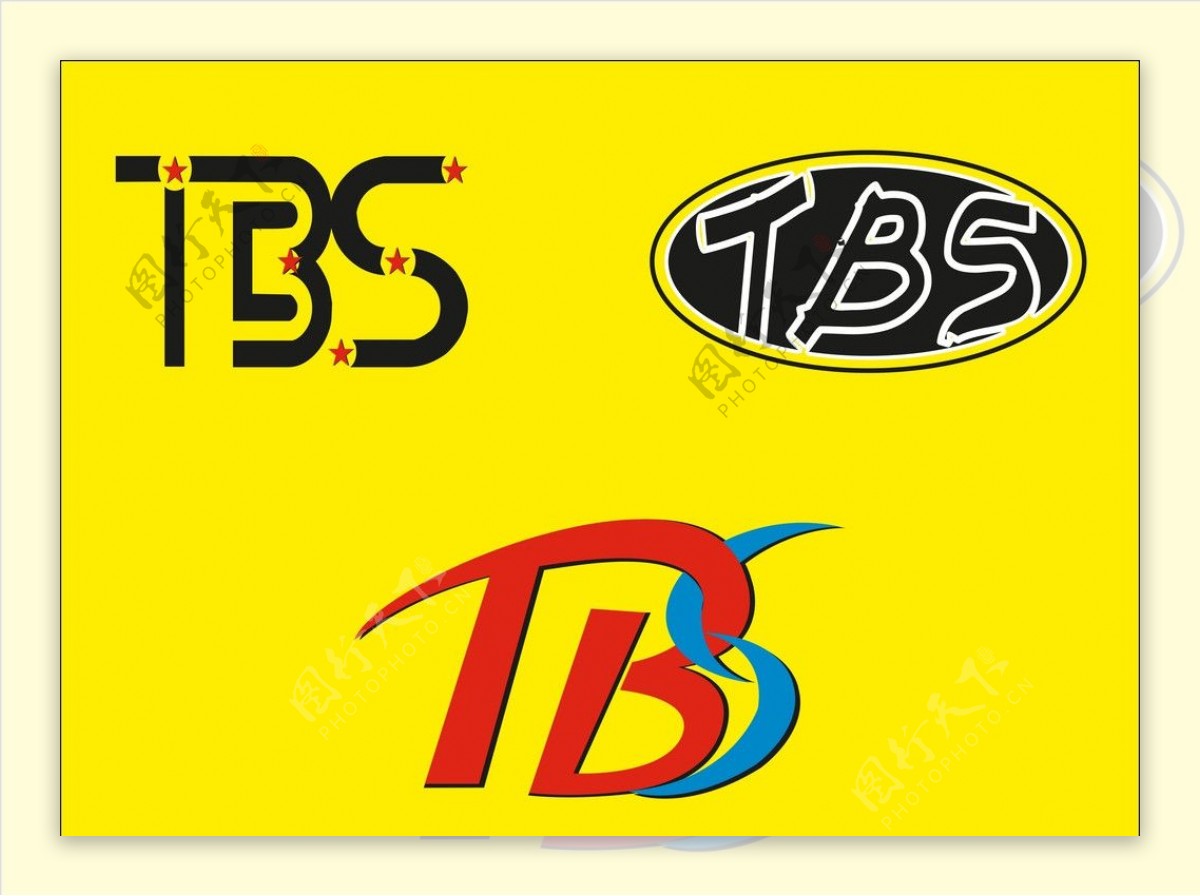 TBS字母LOGO图片素材-编号23425279-图行天下