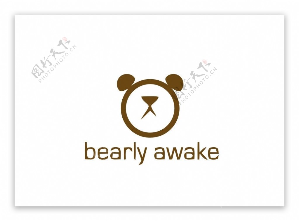 小熊logo图片素材-编号23494209-图行天下