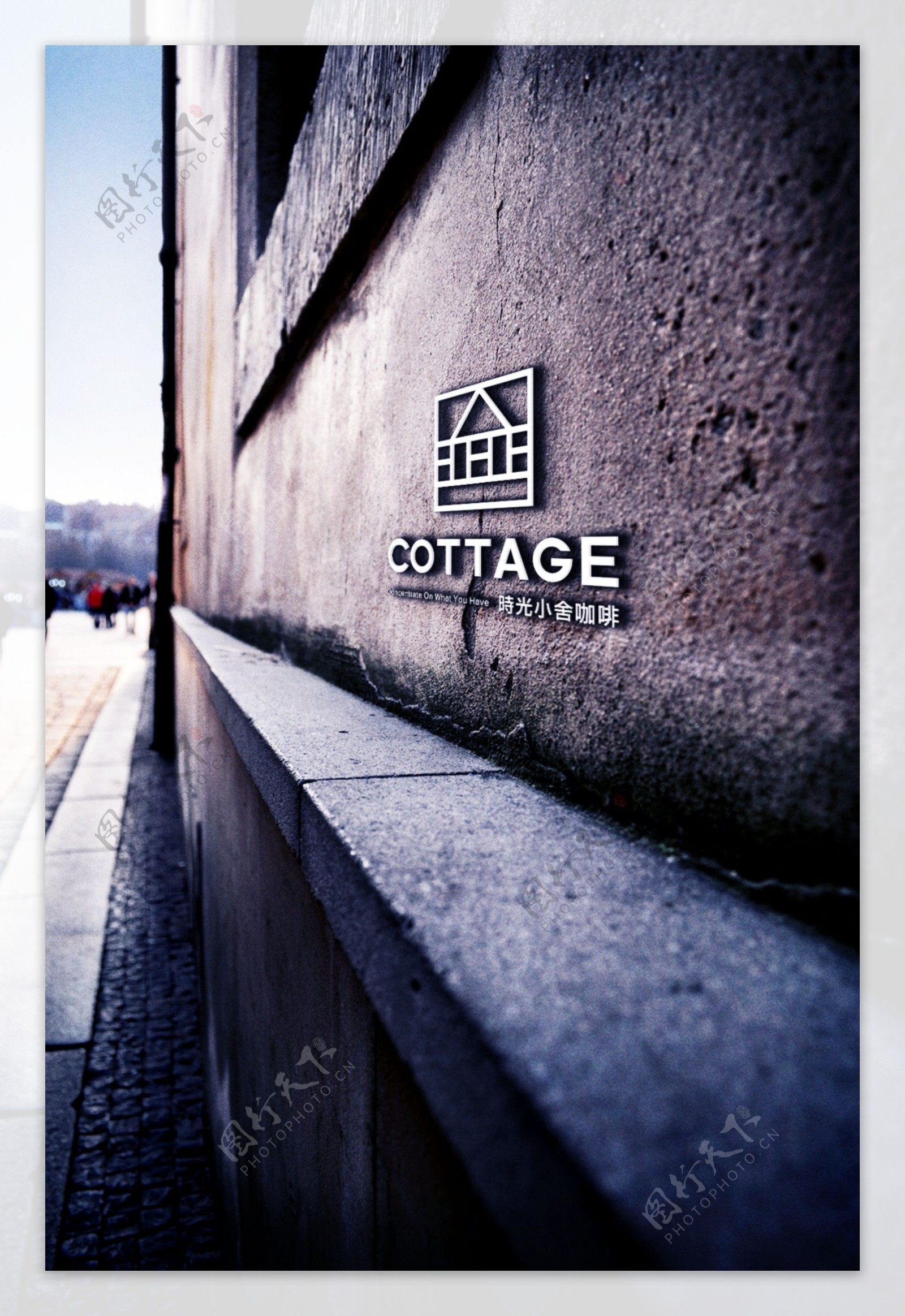 高端logo设计效果图智能贴图模版样机图片素材-编号25201449-图行天下