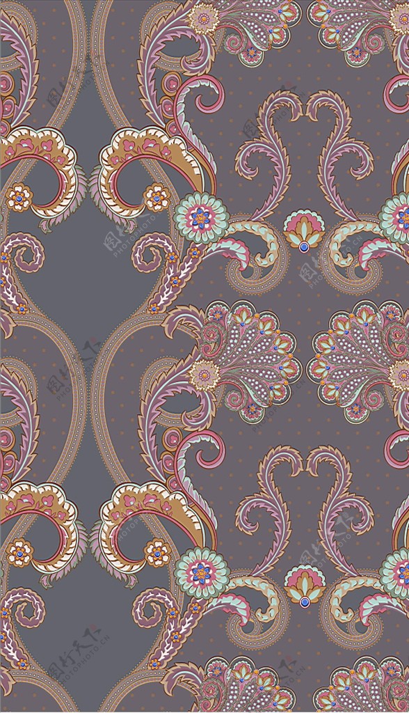 提花纹样图片素材-编号29539729-图行天下