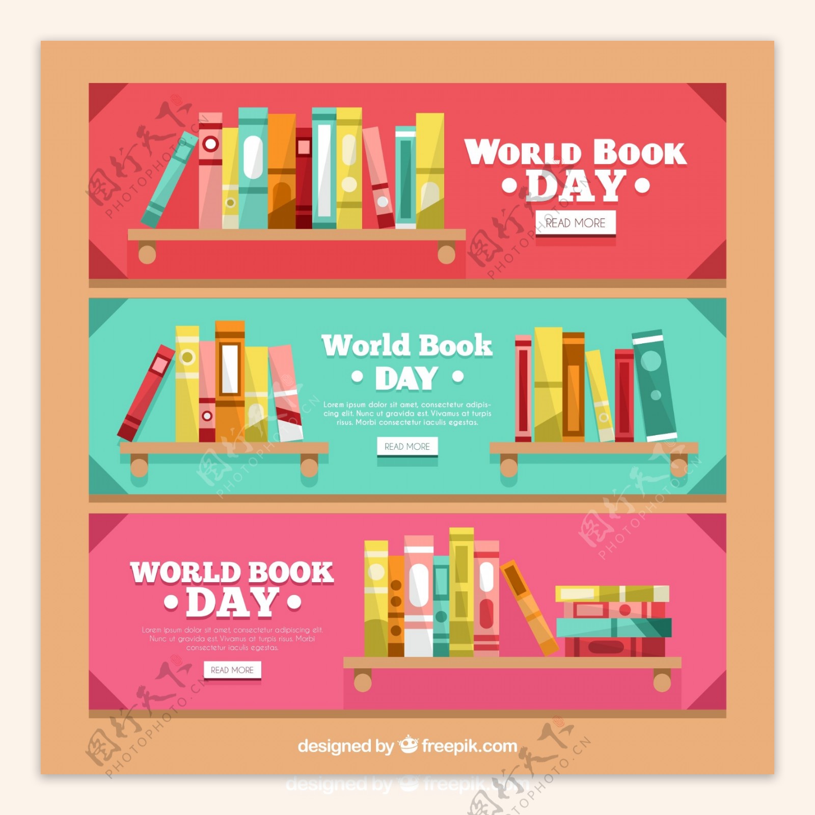 卡通图书图片素材-编号29626829-图行天下