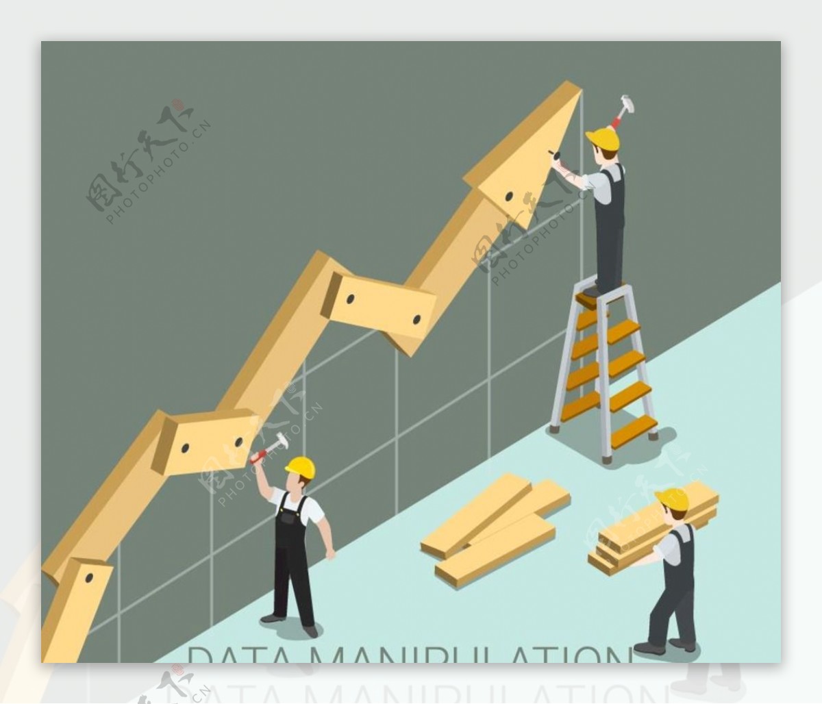 大数据统计图表建设插画设计图片素材-编号30715729-图行天下