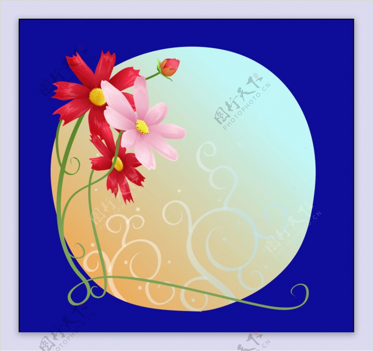 手绘花卉图片素材-编号32140059-图行天下