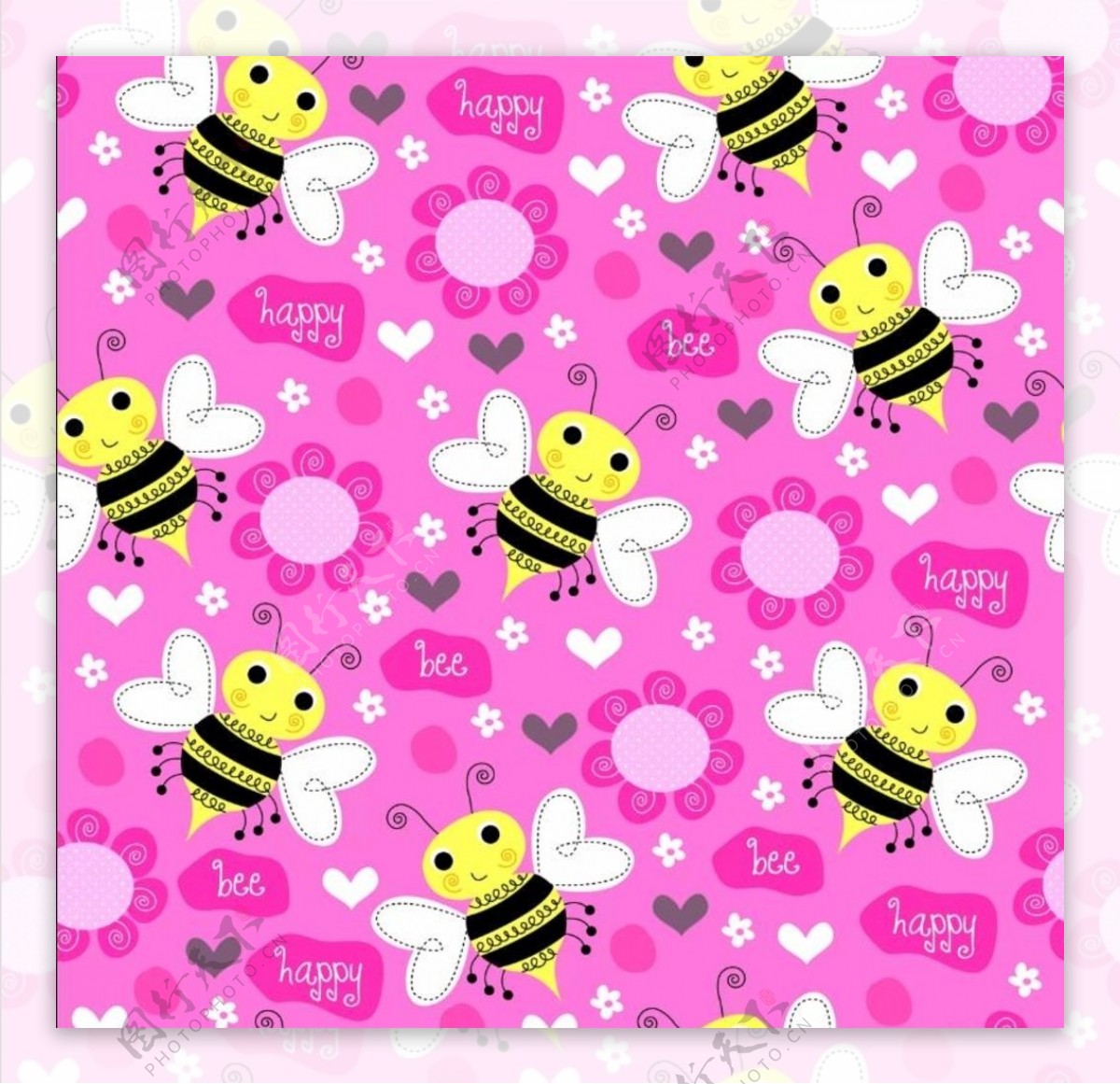 小蜜蜂五图片素材-编号32252299-图行天下