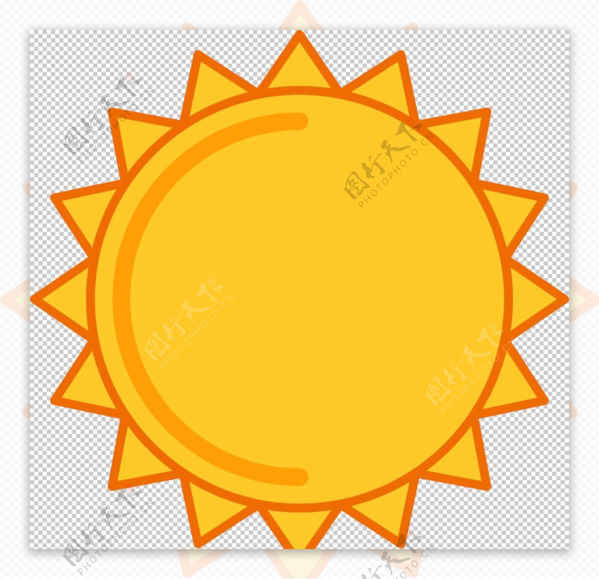 卡通太阳图片素材-编号35523129-图行天下