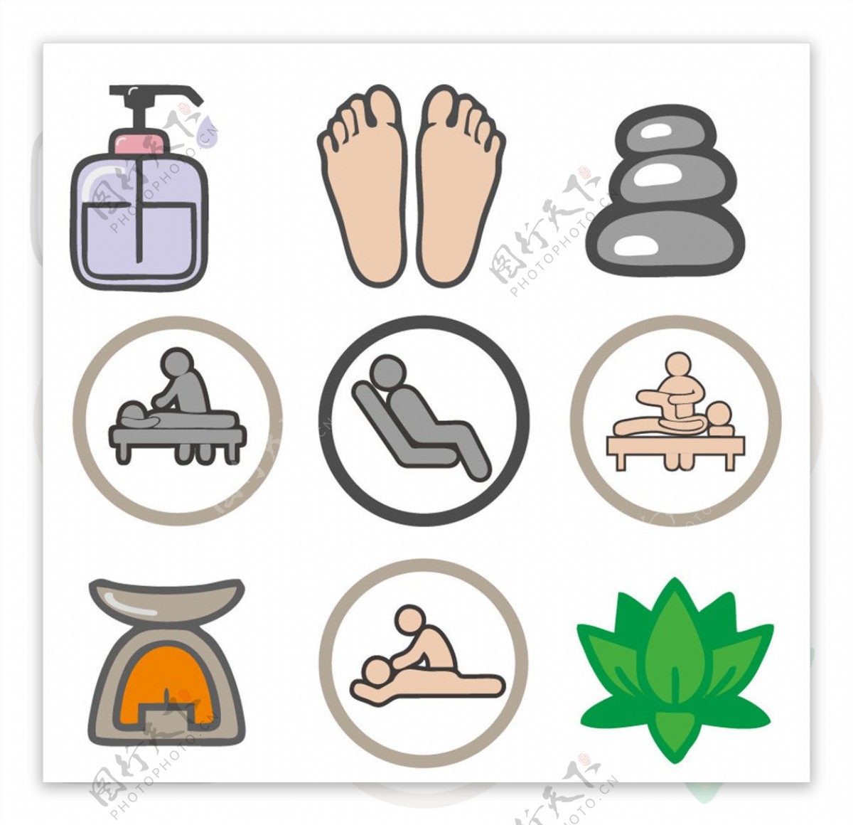 养生图标图片素材-编号38253339-图行天下